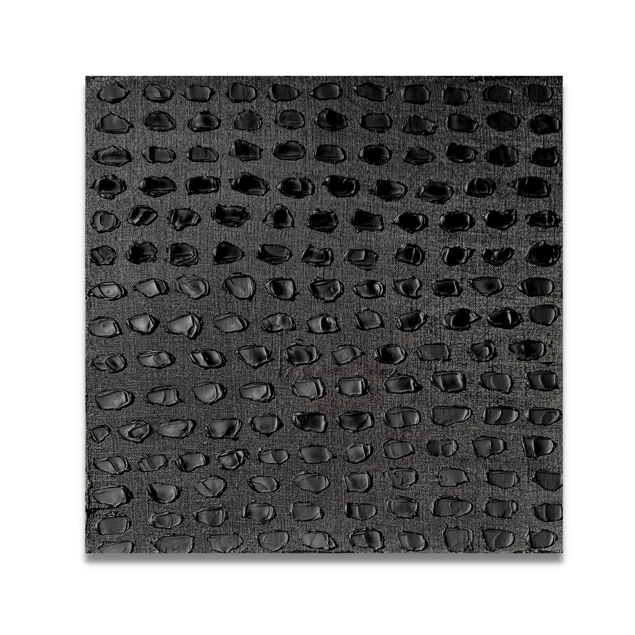 Kim Fonder - Nero Perla 36x36 | exhibit art gallery