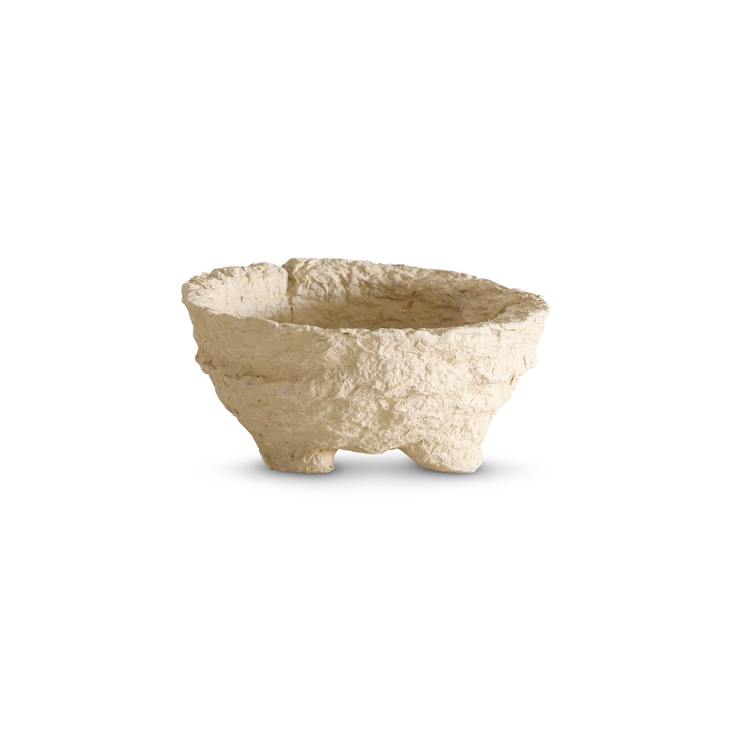 Antique-Style Decorative Bowl | Handcrafted Paper Mâché Art