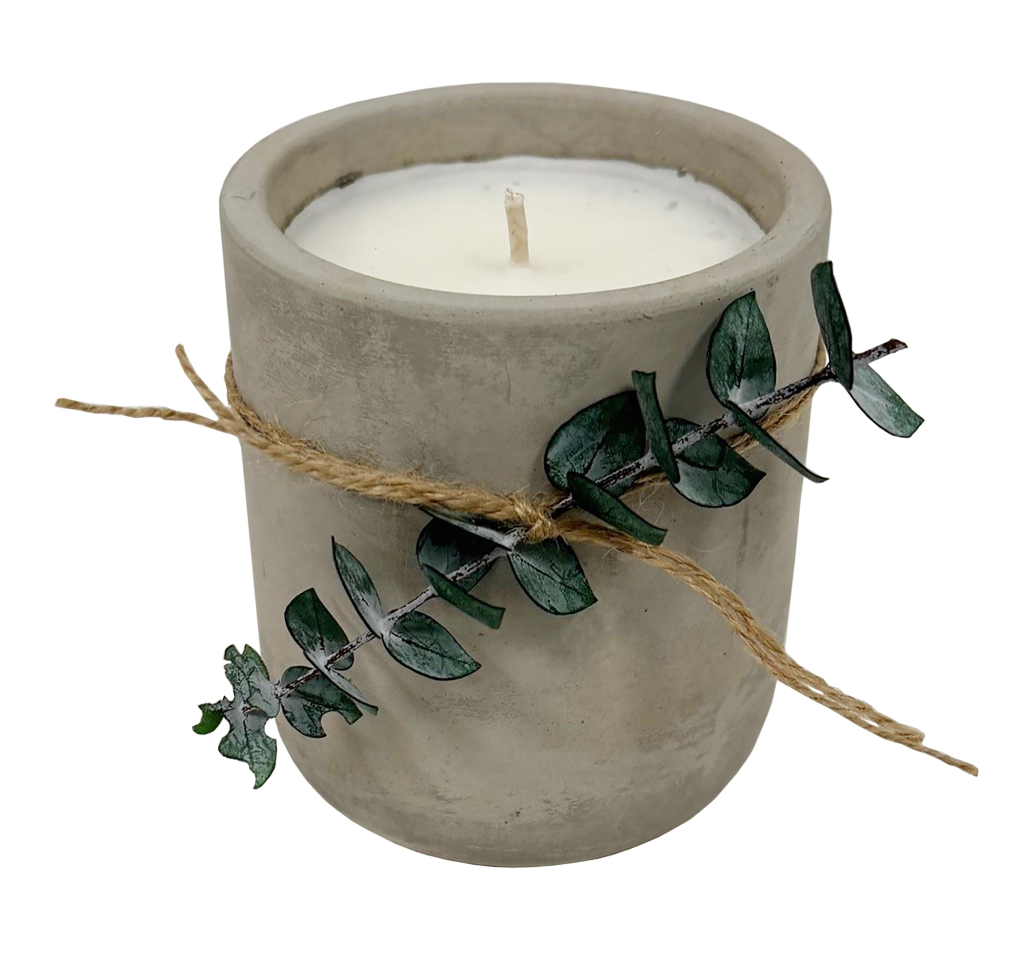 Scent - Palo Santo Vanilla Cement Candle | exhibit art gallery