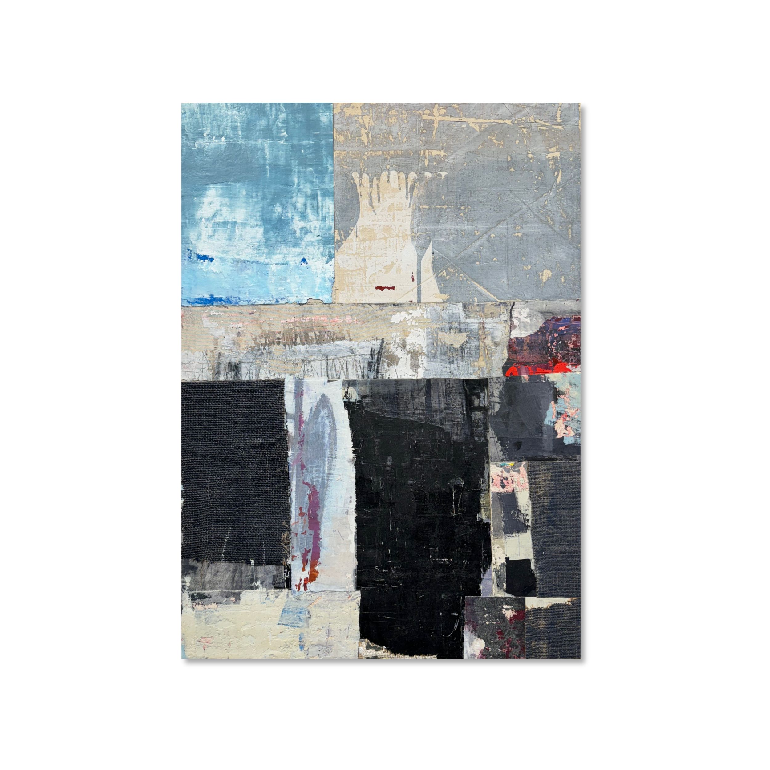 "Ruins" - Captivating Acrylic on Canvas by Patrick Adams