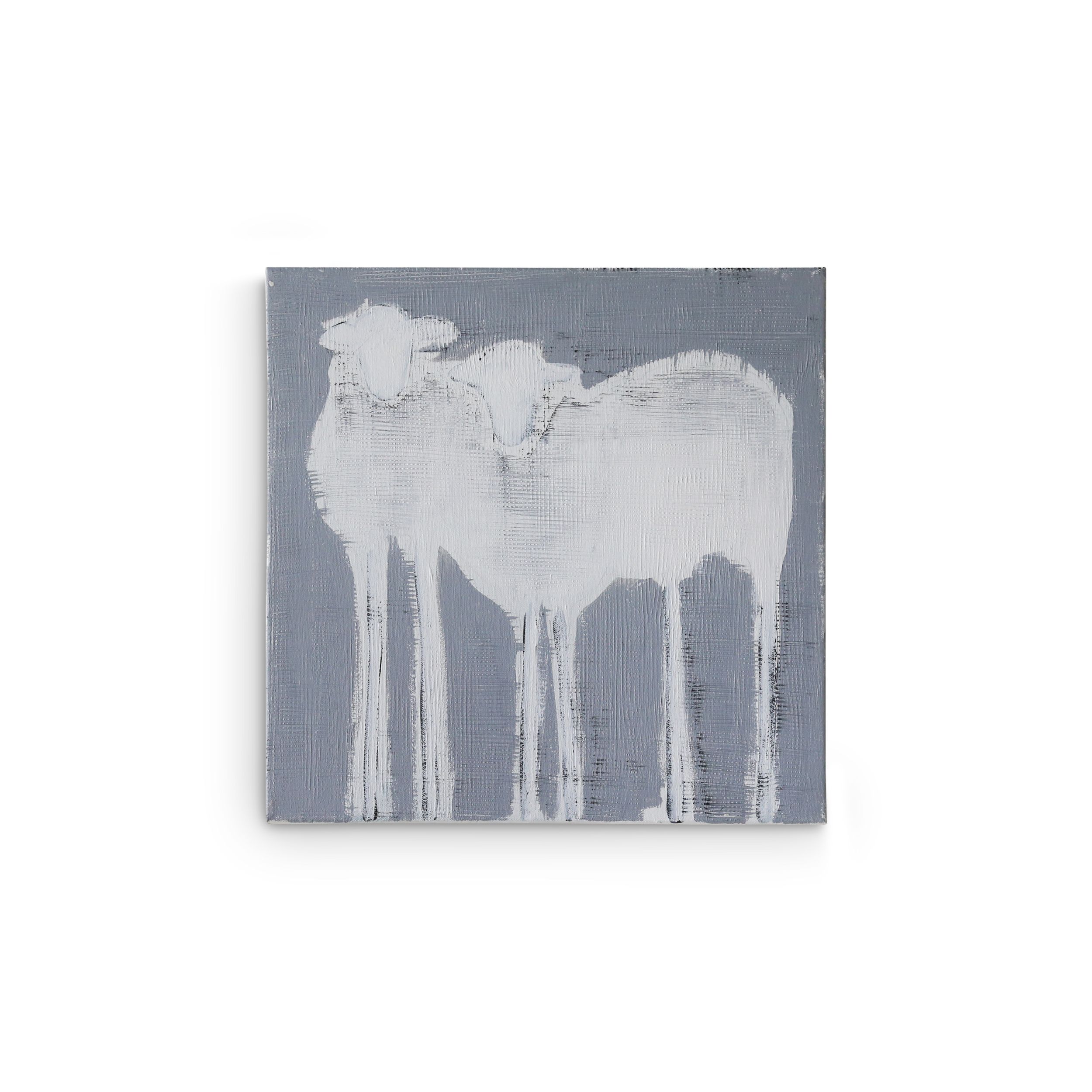 Julie Sneed - Sheep Pair | exhibit art gallery