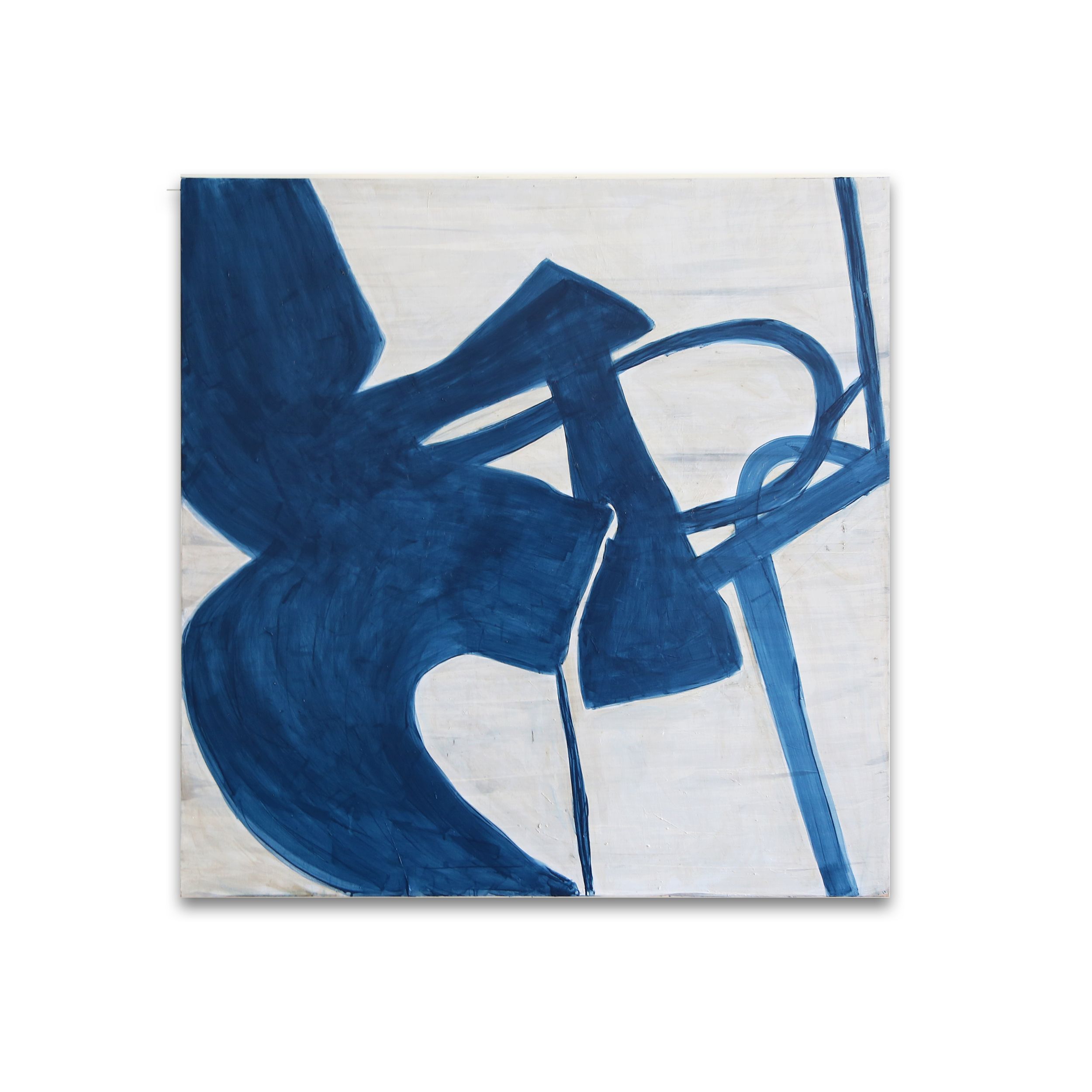 Kim Fonder - Indigo Collage I | exhibit art gallery