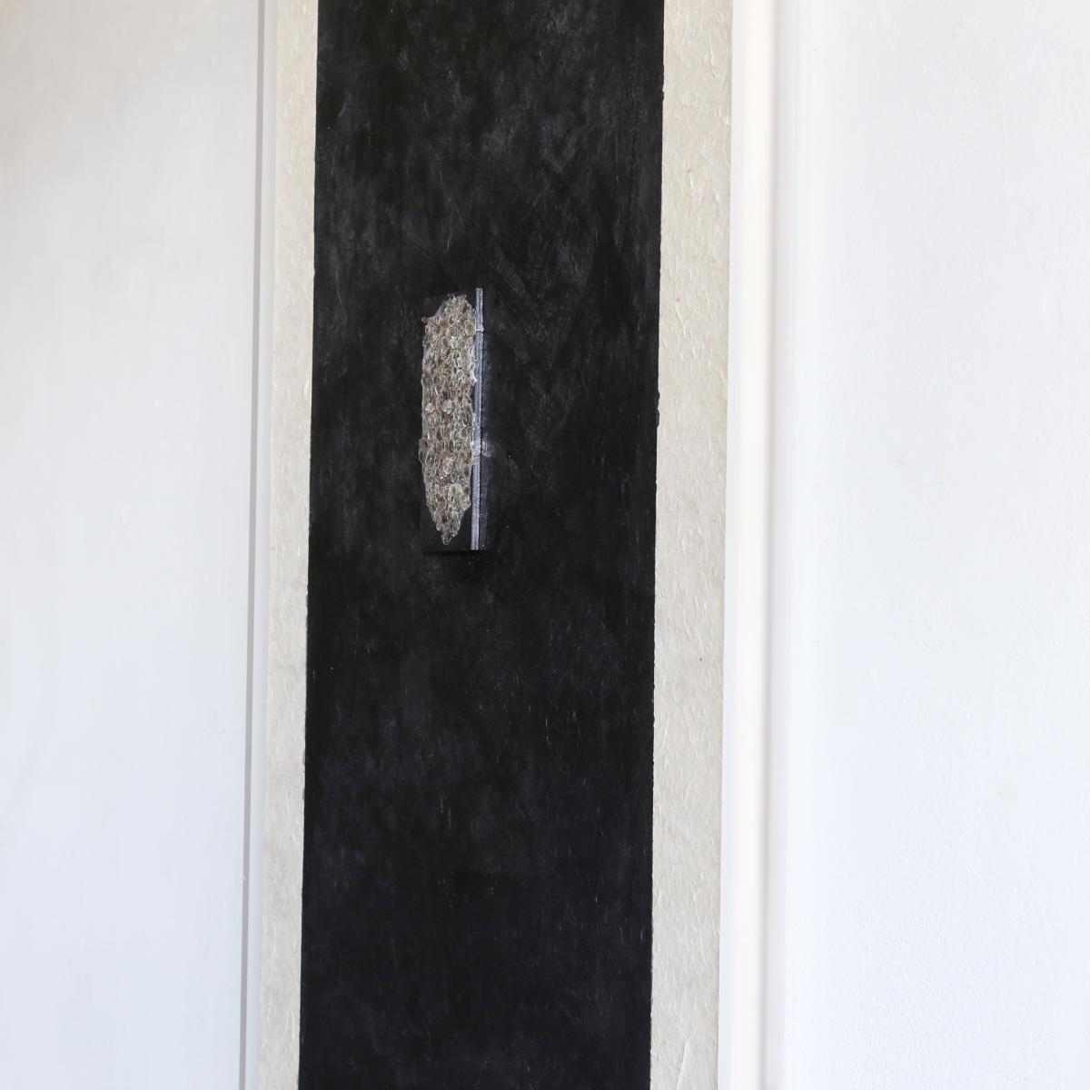 Kim Fonder - Fasci Di Luce Nero x Mink | exhibit art gallery