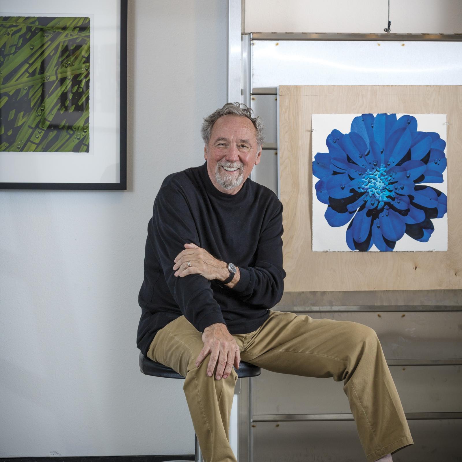 George Dombek - Oklahoma Barn with Truck | exhibit art gallery