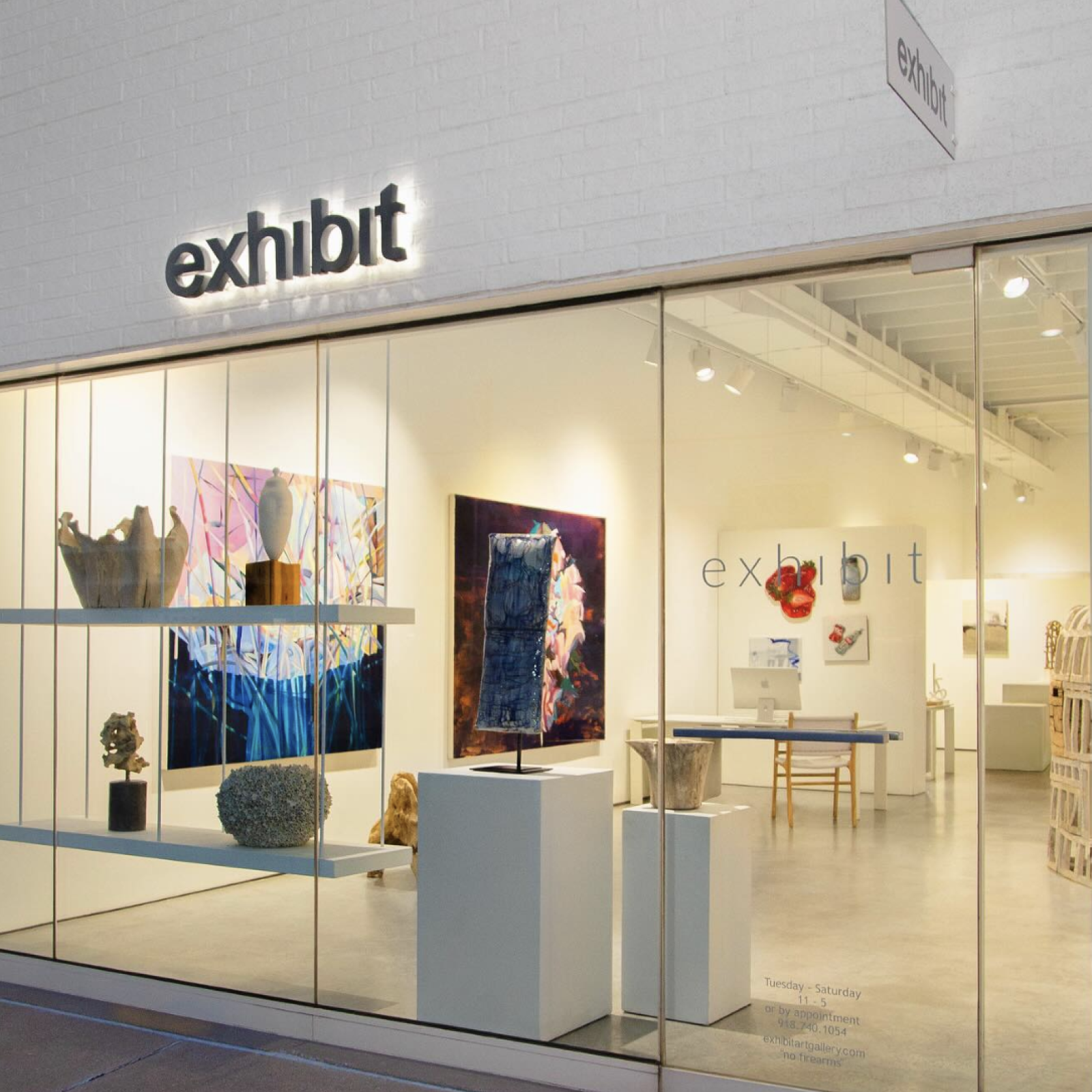 Contemporary Art Gallery in Tulsa - exhibit art gallery