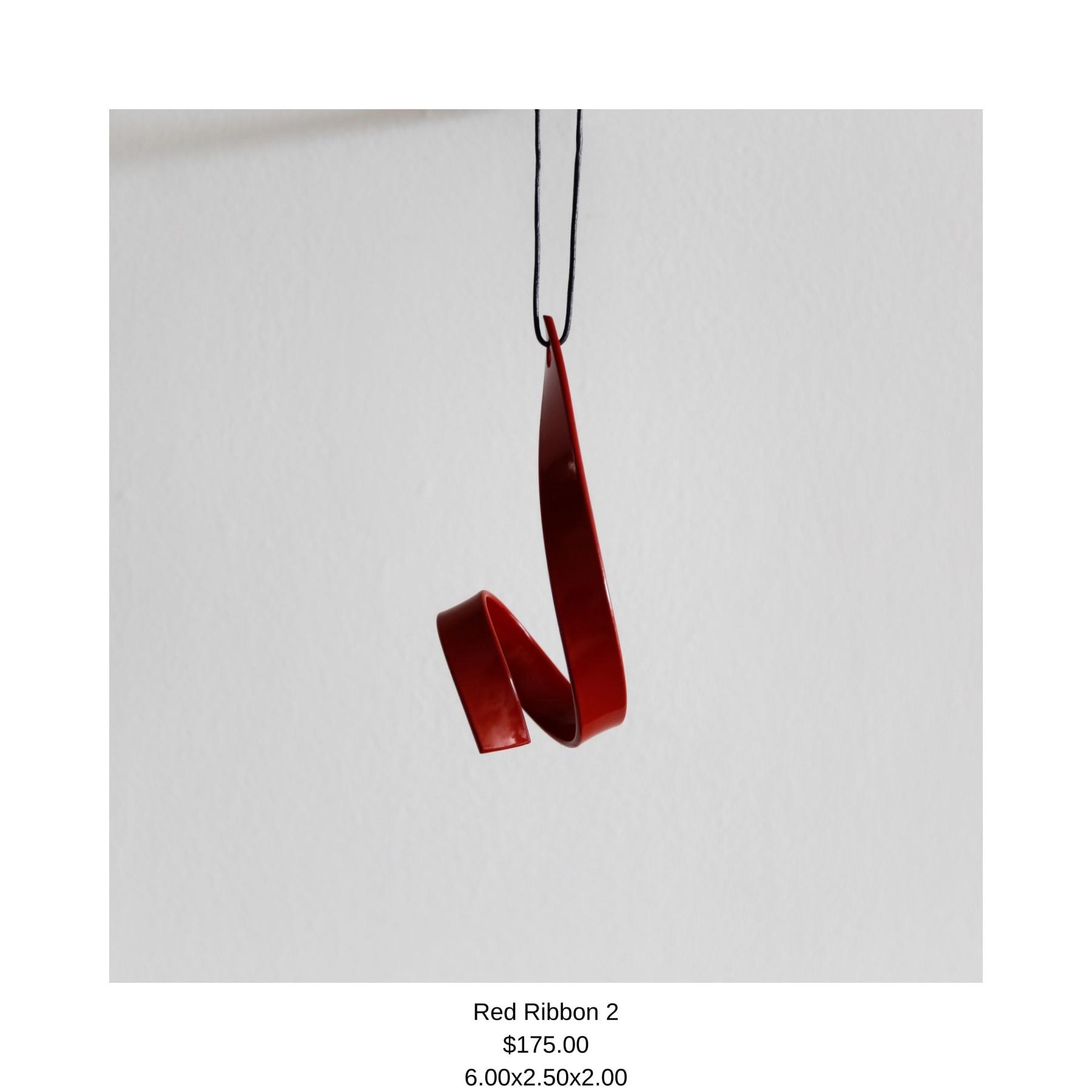 Morgan Robinson - Red Ribbon | exhibit art gallery