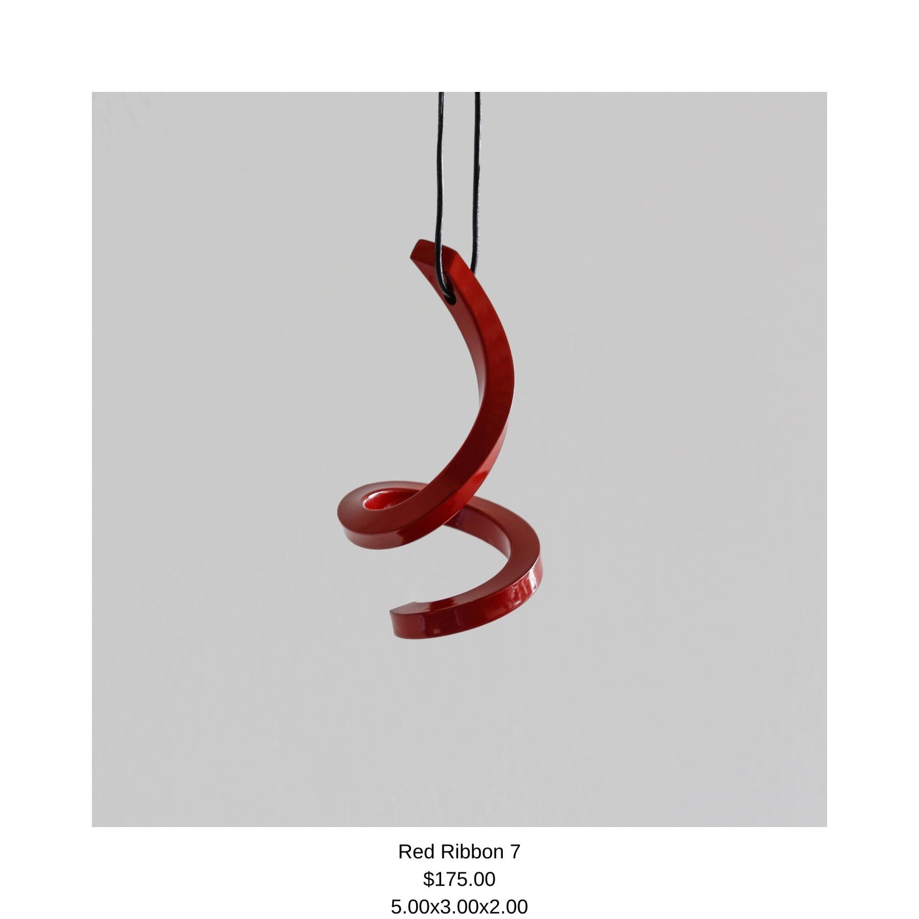 Morgan Robinson - Red Ribbon | exhibit art gallery