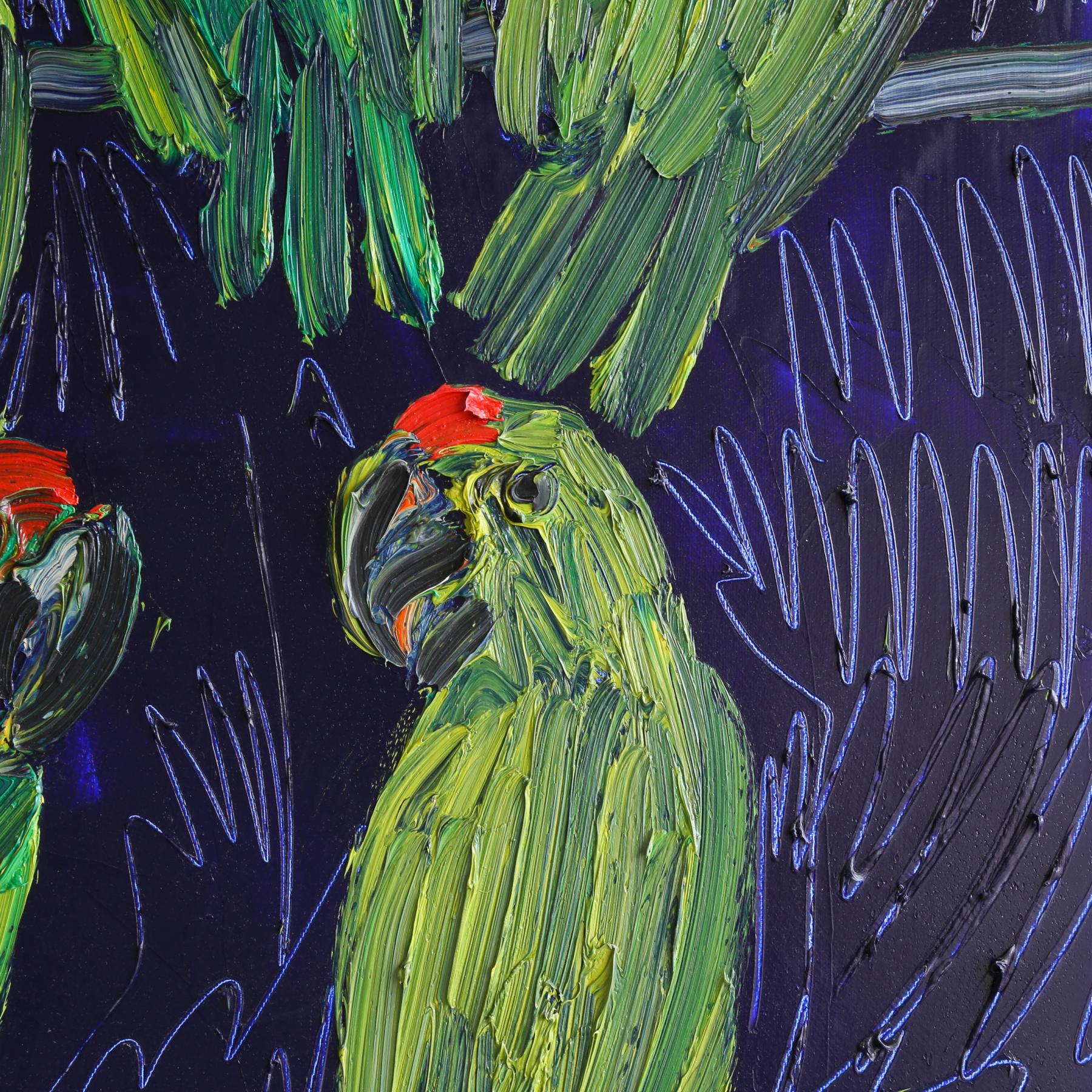 Hunt Slonem - Amazons | exhibit art gallery