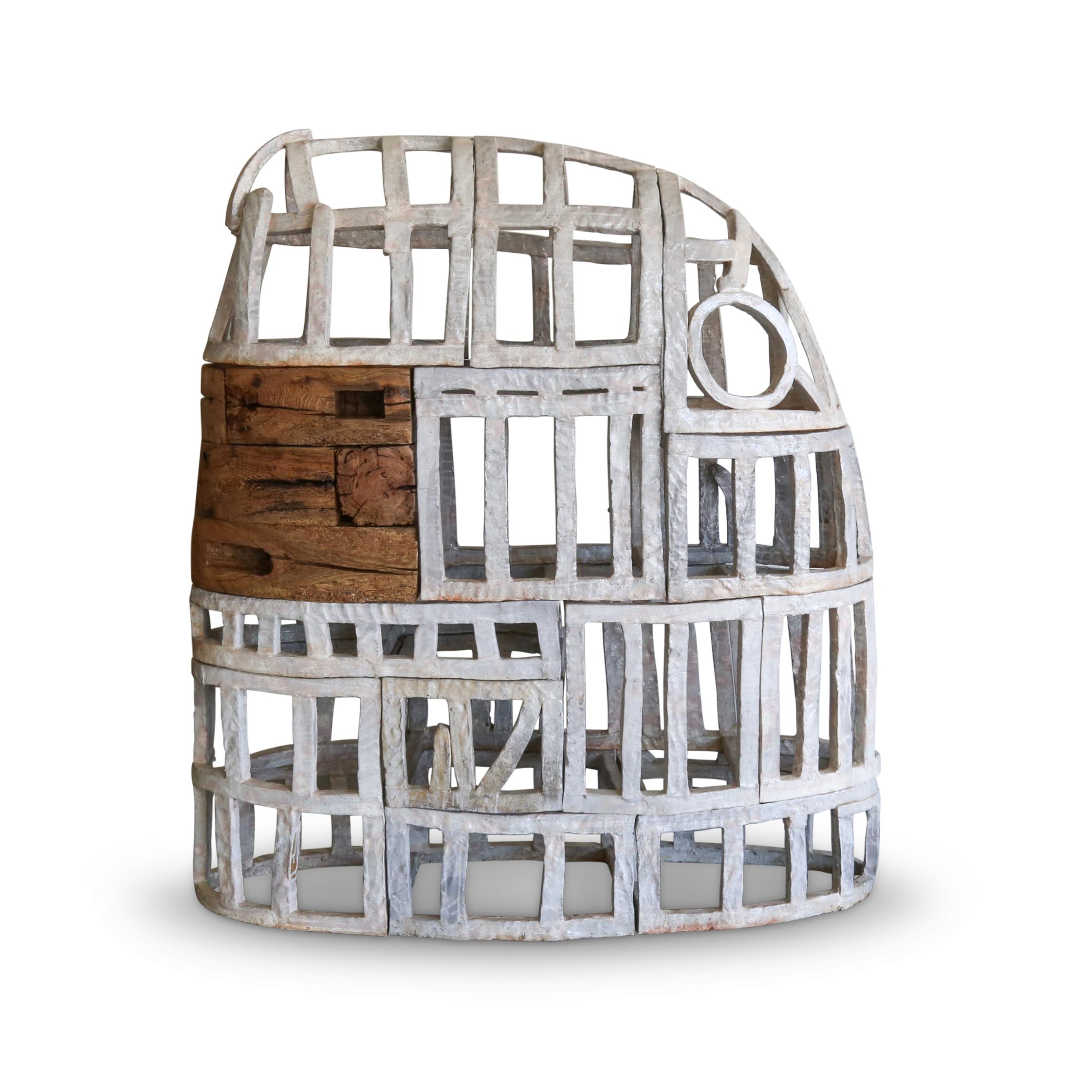 Brandon Reese's Monumental Ceramic Sculptures in Wood & Clay