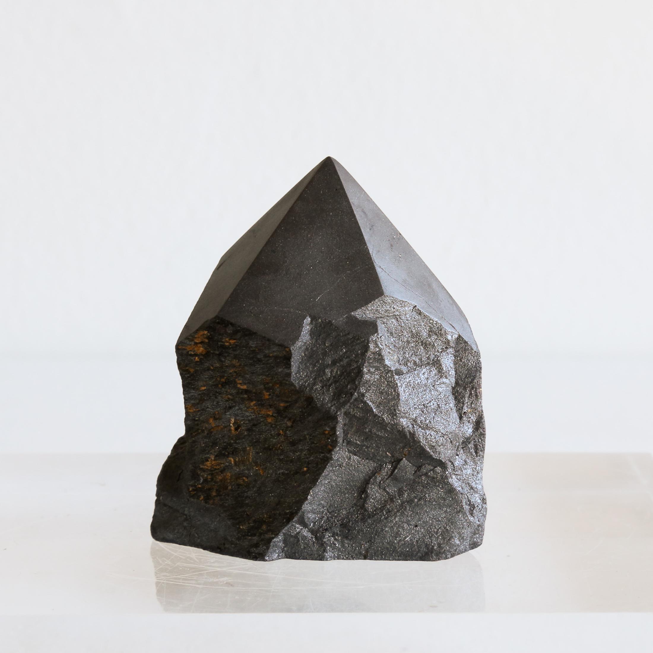 Minerals - Hematite Polished Point Large | exhibit art gallery