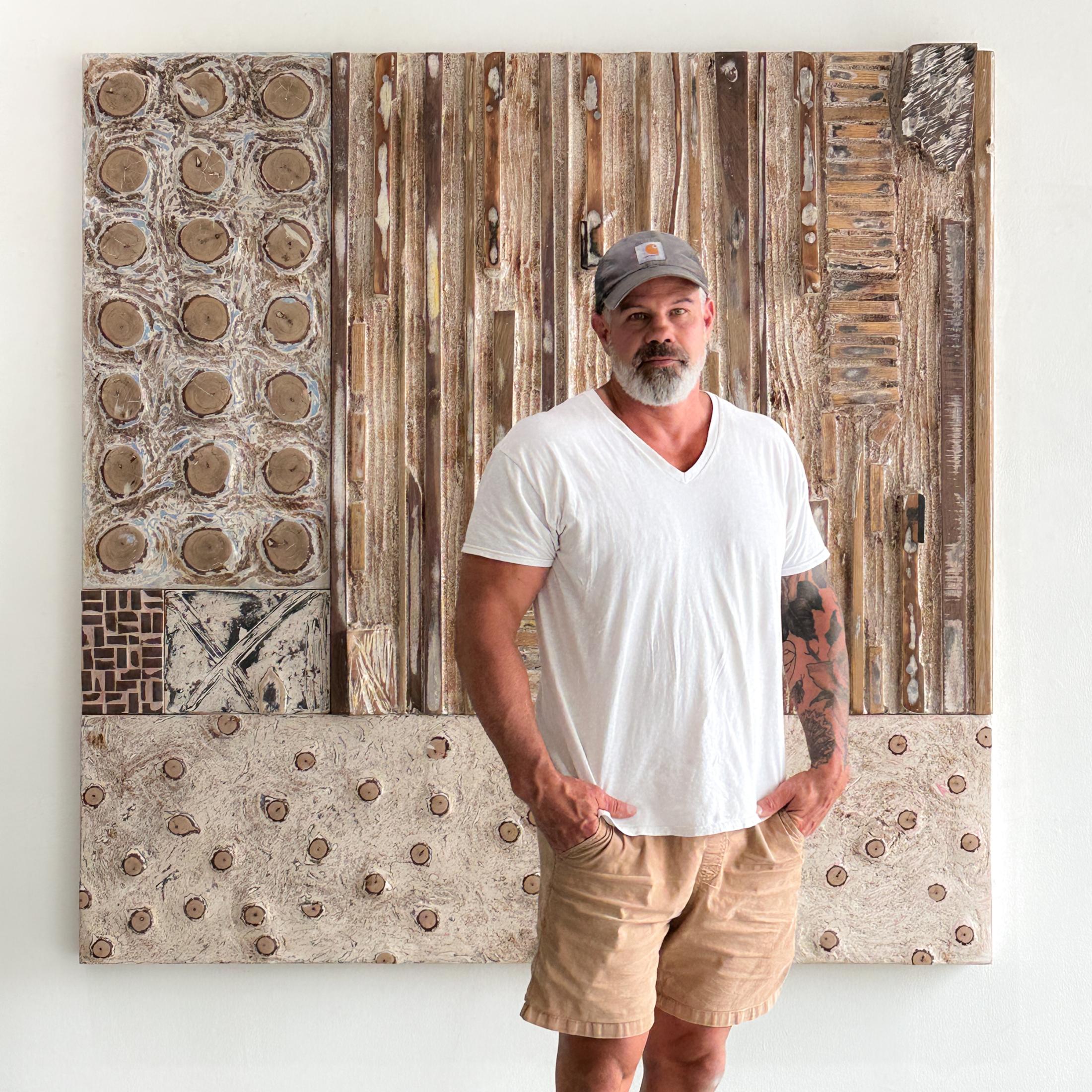 Brandon Reese's Monumental Ceramic Sculptures in Wood & Clay