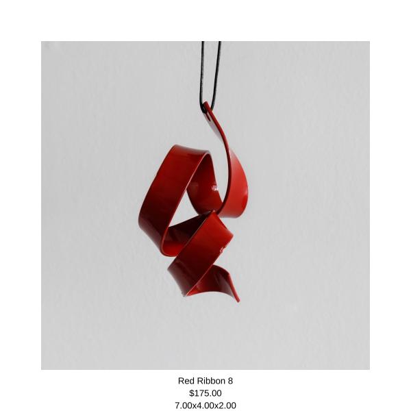 Morgan Robinson - Red Ribbon | exhibit art gallery