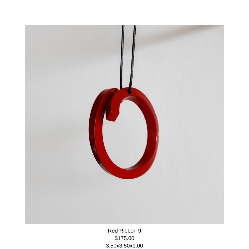 Morgan Robinson - Red Ribbon | exhibit art gallery